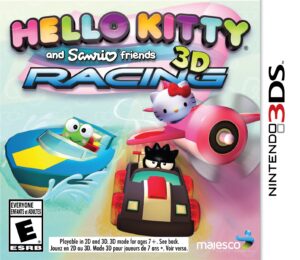 hello kitty & sanrio friends 3d racing - nintendo 3ds