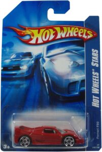 hot wheels ferrari f50 2007 all stars red