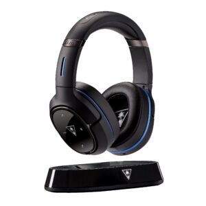 turtle beach - ear force elite 800 - premium fully wireless gaming headset - dts headphone:x 7.1 surround sound - noise cancellation - superhuman hearing - ps4, ps3, and mobile devices