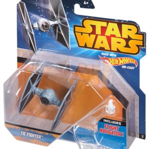 Hot Wheels Star Wars Starship Blue TIE Fighter Vehicle