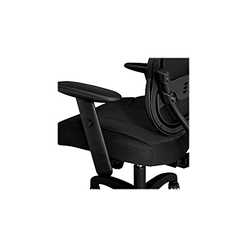 HON VL712MM10 VL712 Series Mid-Back Swivel/Tilt Work Chair, Black Mesh