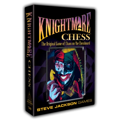 Knightmare Chess Card Game | Card Game for Chess | Card Game for Two | Ages 10+ | for 2 Players | Average Play Time 120 Minutes | from Steve Jackson Games