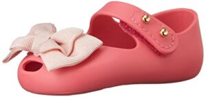 mini melissa my first mini melissa flat (infant), pink, 3 m us infant