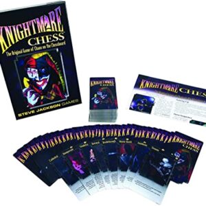 Knightmare Chess Card Game | Card Game for Chess | Card Game for Two | Ages 10+ | for 2 Players | Average Play Time 120 Minutes | from Steve Jackson Games