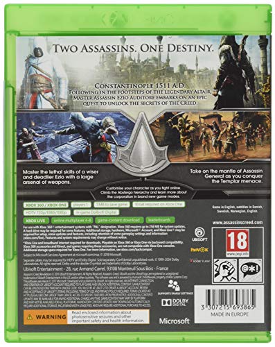 Assassins Creed: Revelations (Greatest Hits) (Xbox One Compatible) /X360 (Xbox 360)