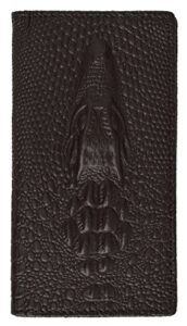 marshal fashion croco embossed credit card holder for ladies