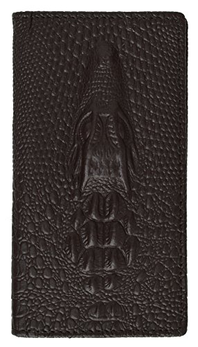 MARSHAL Fashion Croco Embossed Credit Card Holder For Ladies