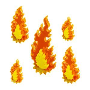 litko inferno marker set | blazing fire | spell effects | flames (variety pack)