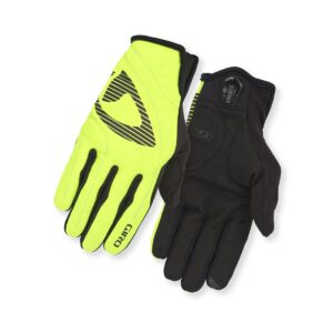 giro blaze unisex winter cycling gloves - black (2017), xx-large