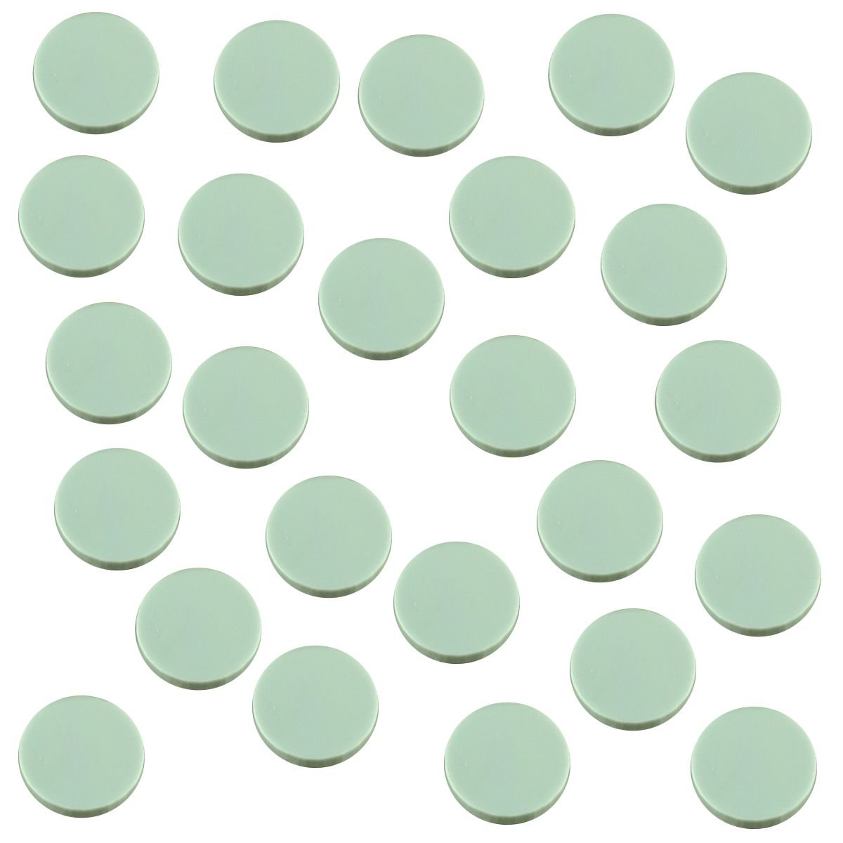 LITKO 18mm Game Tokens | Placeholder | Scoring Tokens | Counting Chips | Set of 25 (Grey)