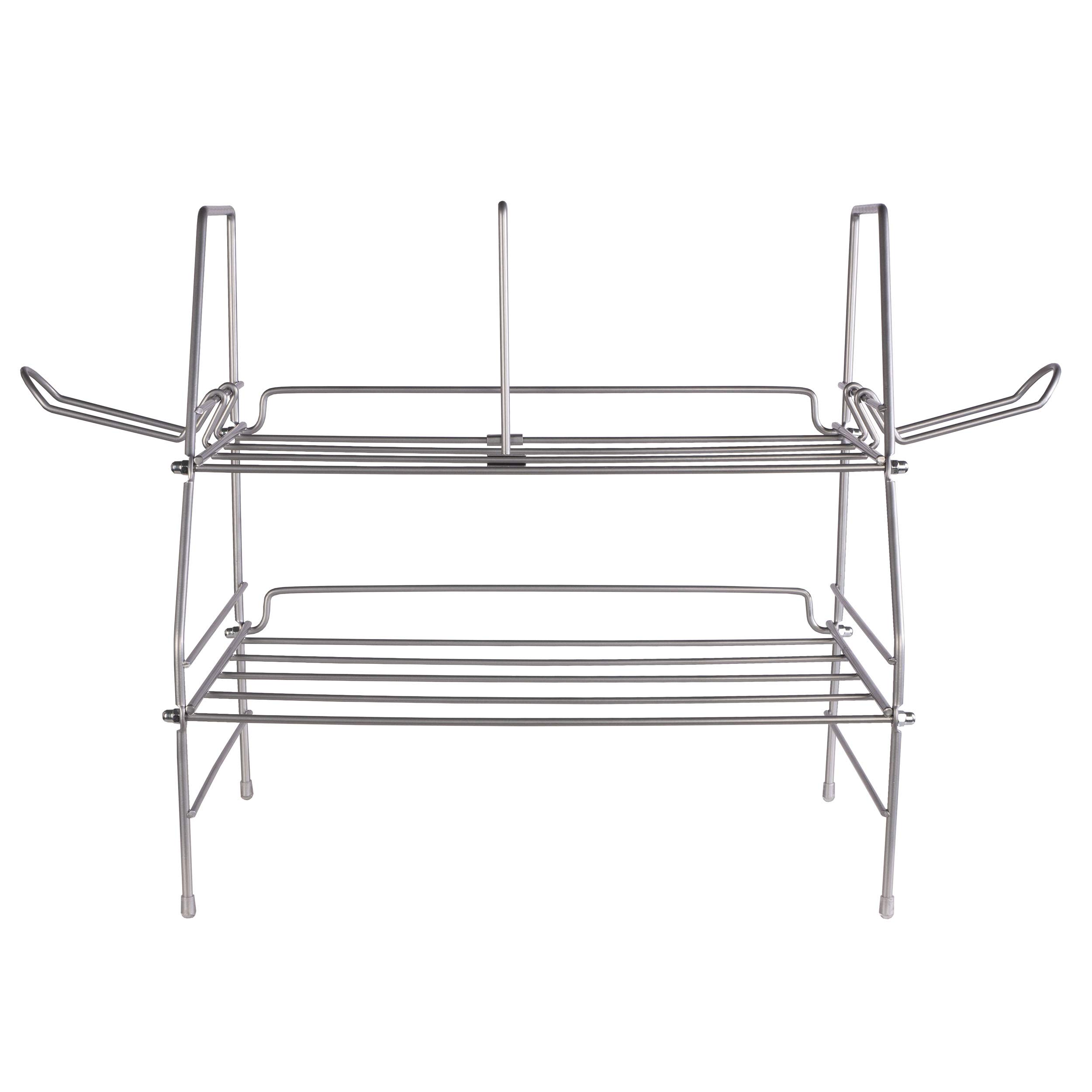 Atlantic Game Depot - Wire Gaming Rack Stores and Organizes All Your Gaming Gear, Made from Durable Heavy Gauge Steel Wire PN45506114