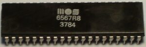 mos 6567r8 vic-ii chip