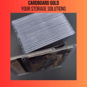 1x 25ct CBG 60 pt Cardboard Gold 3" x 4" PRO Toploaders Keeps Thick Cards Ultra Protected