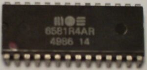 mos 6581r4ar sid chip for commodore 64