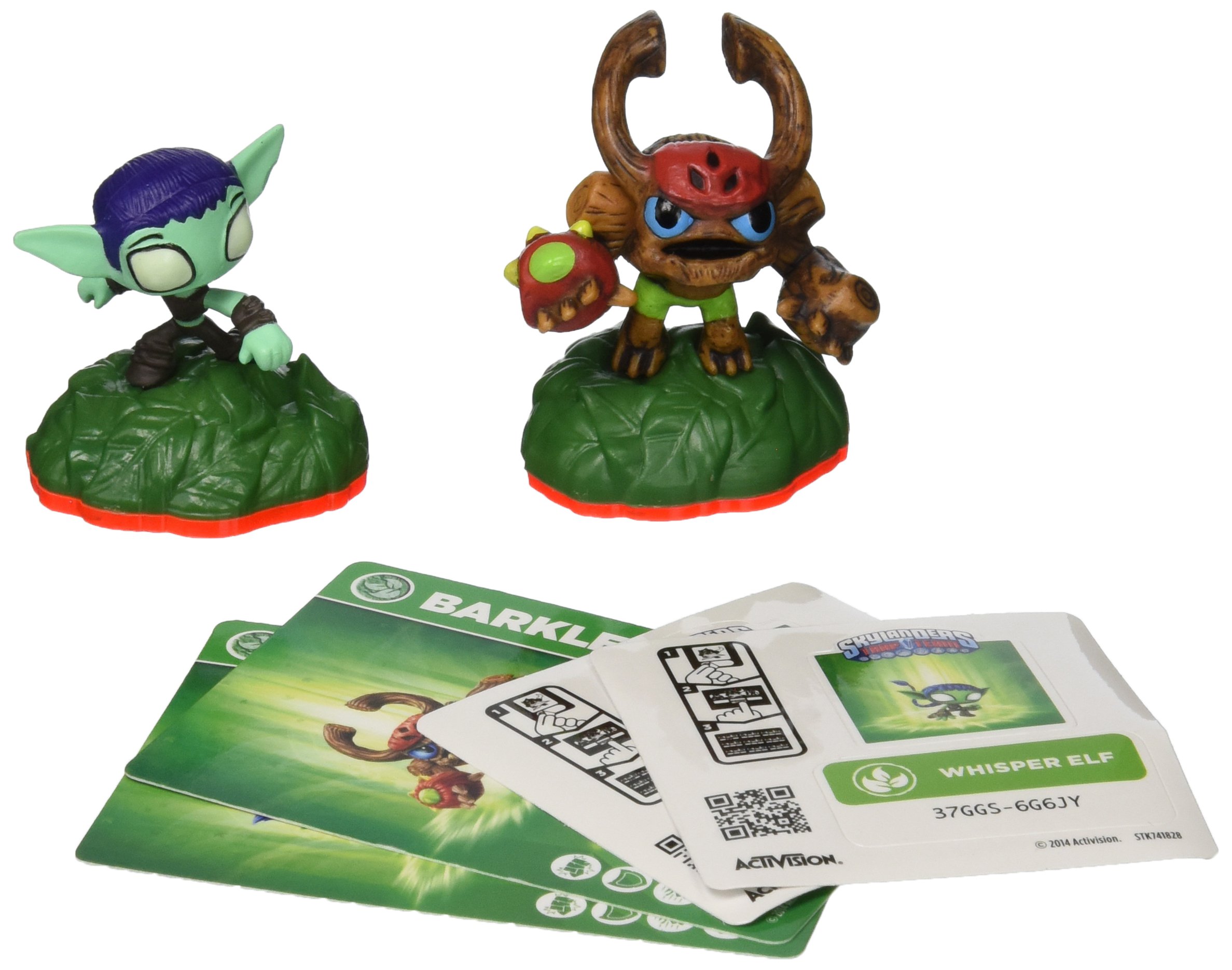 Skylanders Trap Team: Whisper Elf & Barkley - Mini Character 2 Pack