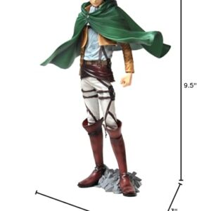 Banpresto Attack on Titan Master Stars Piece 49088 9.5" Levi Ackerman Action Figure