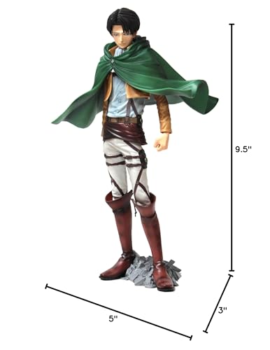 Banpresto Attack on Titan Master Stars Piece 49088 9.5" Levi Ackerman Action Figure