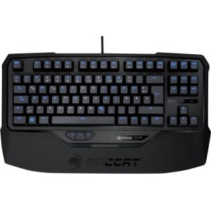 ROCCAT RYOS TKL Pro TENKEYLESS Mechanical Gaming Keyboard with Per-Key Illumination, Brown CHERRY MX