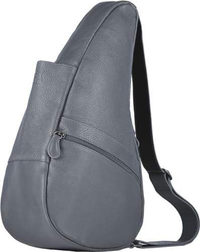 AmeriBag Classic Leather Healthy Back Bag Extra Small (Grey)