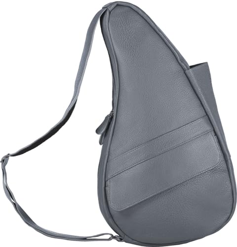 AmeriBag Classic Leather Healthy Back Bag Extra Small (Grey)