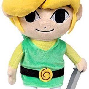 Little Buddy USA Legend of Zelda Wind Waker 12"" HD Link Stuffed Plush, Multi-Colored