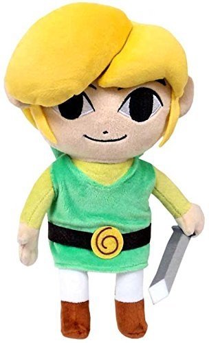 Little Buddy USA Legend of Zelda Wind Waker 12"" HD Link Stuffed Plush, Multi-Colored