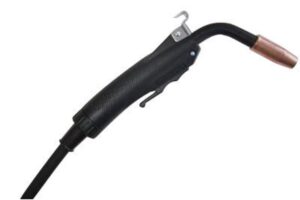 radnor 64002611 200 a - 320 a pro .040'' - .045'' air cooled mig gun with 15' cable and miller style connector