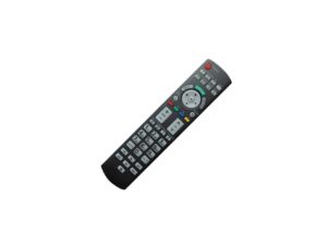 hcdz replacement remote control for panasonic tc-p65v10 tc-p50g10 tc-p54g10 th-42px50u pt-47xd64j viera lcd led plasma hdtv tv