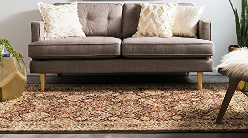 Unique Loom Voyage Collection Traditional Oriental Classic Intricate Design Area Rug, 3' 3" x 5' 3" Rectangle, Brown/Cream