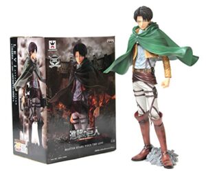 banpresto attack on titan master stars piece 49088 9.5" levi ackerman action figure