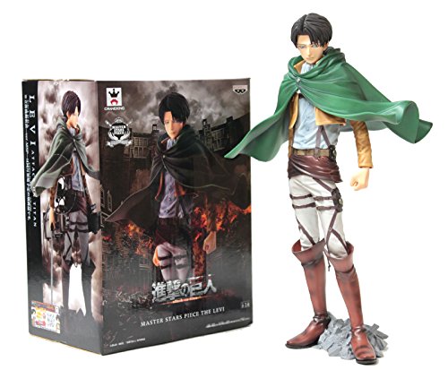 Banpresto Attack on Titan Master Stars Piece 49088 9.5" Levi Ackerman Action Figure