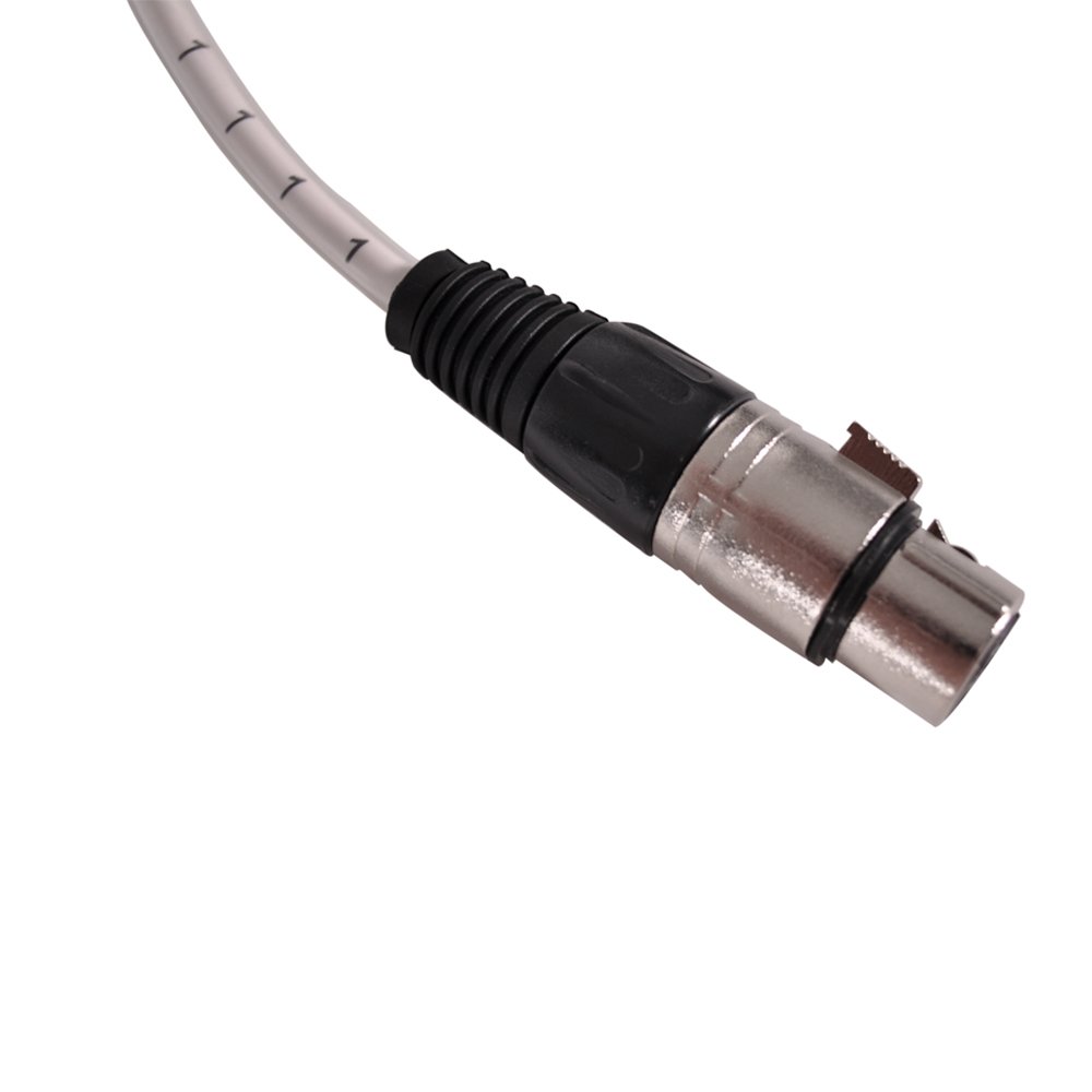 Seismic Audio SATXSW-8x10 4-Channel 10-Feet Insert Snake Cable 8 TRS to 4 XLR Male and 4 XLR Female