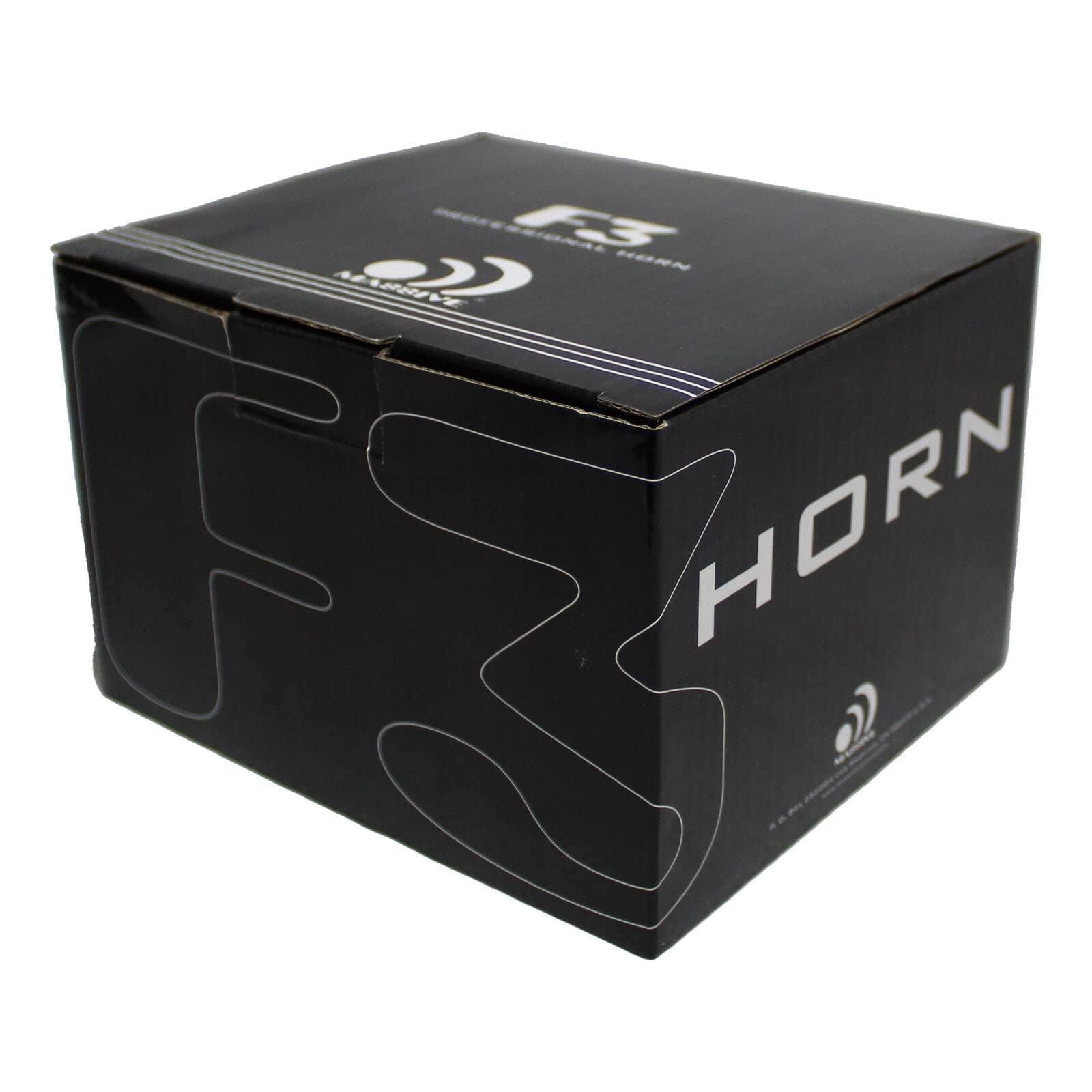 Massive Audio F3 - Flare Horn Pro Audio for Cars and DJ Compression Drivers, 60x 40, 1 Inch Screw On | Sold Individually