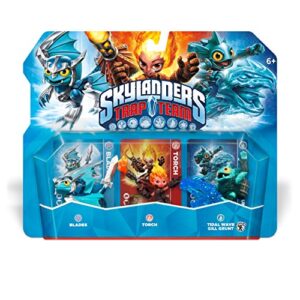 skylanders trap team: torch, blades, & gill grunt - triple character pack