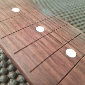 szzijia White Mother of Pearl Shell Dot Fret Inlay Maker 6mm for Guitar Fingerboard (Pack of 20)