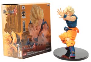 banpresto dragon ball z scultures figure 49051 6.5" super saiyan goku action figure