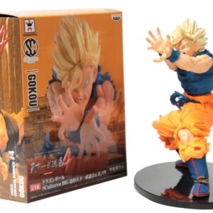 Banpresto Dragon Ball Z Scultures Figure 49051 6.5" Super Saiyan Goku Action Figure