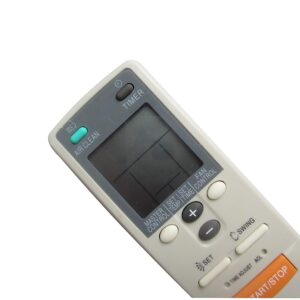 HCDZ Replacement Remote Control for Fujitsu ASU30C1 ASU9CQ ASU12RQ ASU18T ASU18R1 ASG9PSAC ASG18ABA-W ASG30RBA-W ASG30 ASY24RSC ASY30RSC Air Conditioner