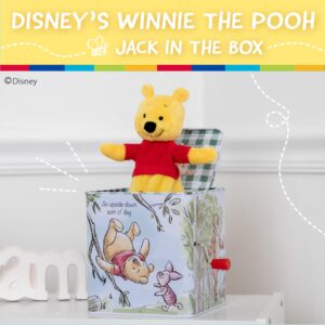 KIDS PREFERRED Disney Baby Winnie The Pooh Jack-in-The-Box - Musical Toy for Babies Multi ,6.5"