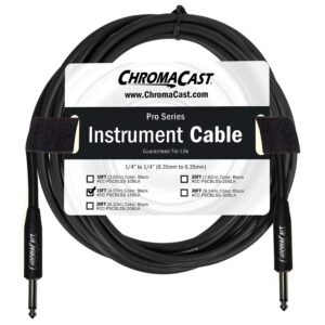 chromacast instrument cable (cc-pscblss-15blk)