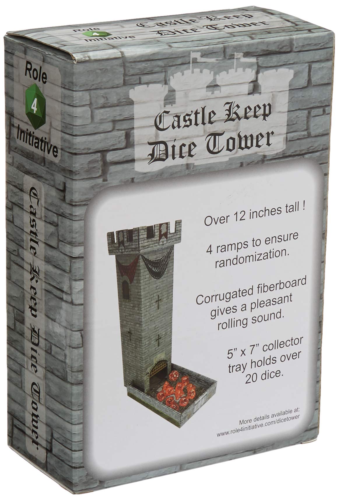 Role 4 Initiative Castle Keep Dice Tower