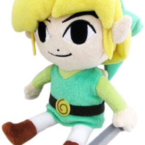 Little Buddy USA Legend of Zelda Wind Waker 12"" HD Link Stuffed Plush, Multi-Colored