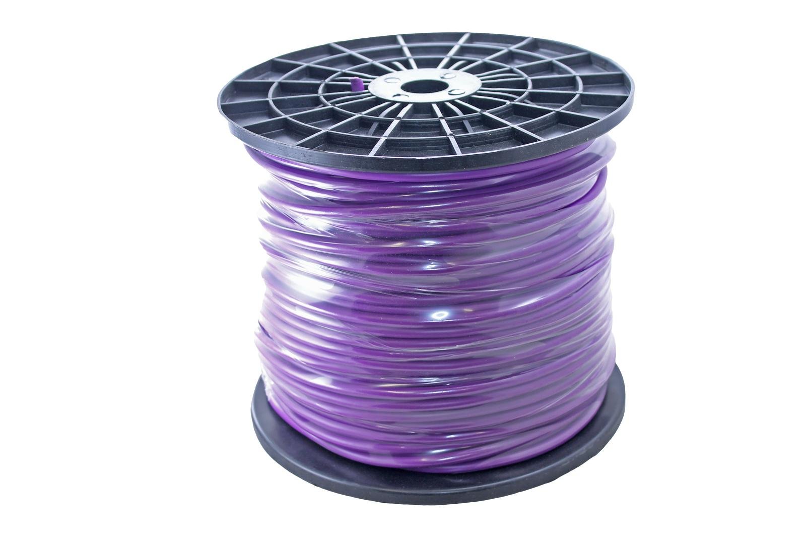 500ft Spool of 20awg Balanced Pro Audio Wire for XLR TRS 2 - Purple