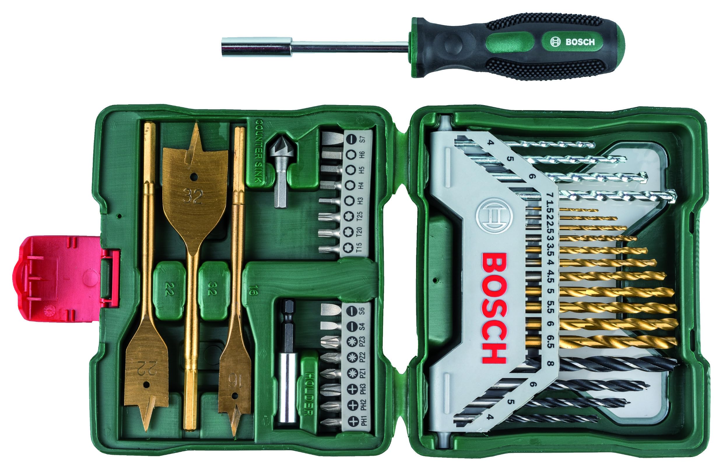 Bosch 2607017334 X-Line Titanium Set (40-Piece)