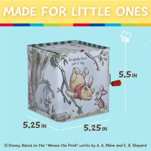 KIDS PREFERRED Disney Baby Winnie The Pooh Jack-in-The-Box - Musical Toy for Babies Multi ,6.5"