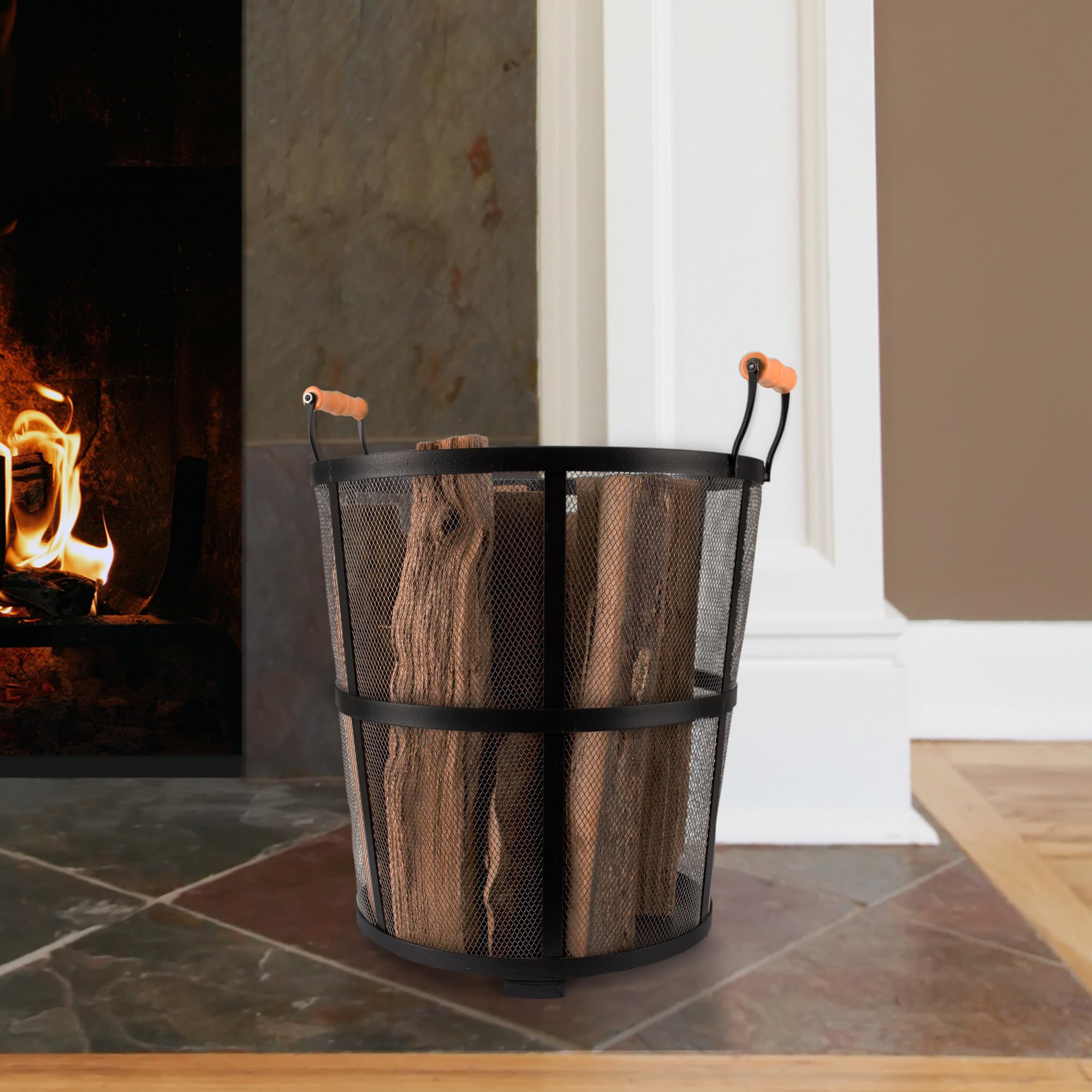 Pleasant Hearth Log Bin