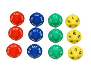 learning advantage 7429 place value dice (pack of 12)