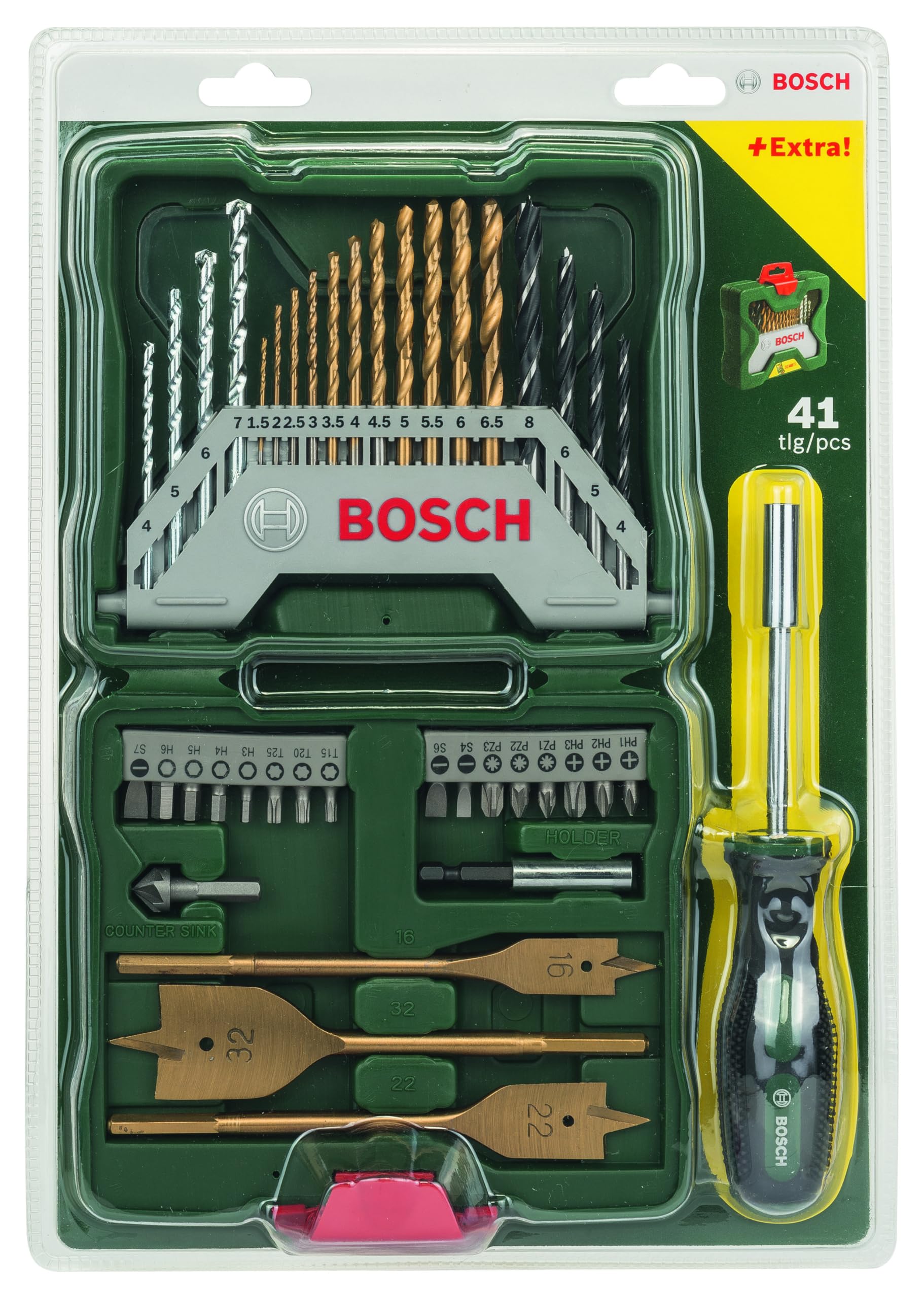 Bosch 2607017334 X-Line Titanium Set (40-Piece)