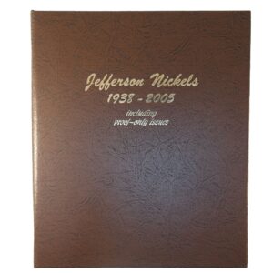 Dansco US Jefferson Nickel with Proof Coin Album 1938 - 2005 #8113