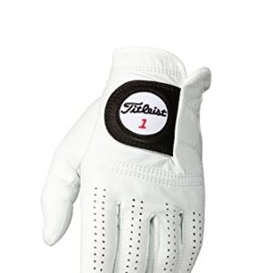 Titleist Players Mens LH Pearl, White(X-Large, Worn on Left Hand)